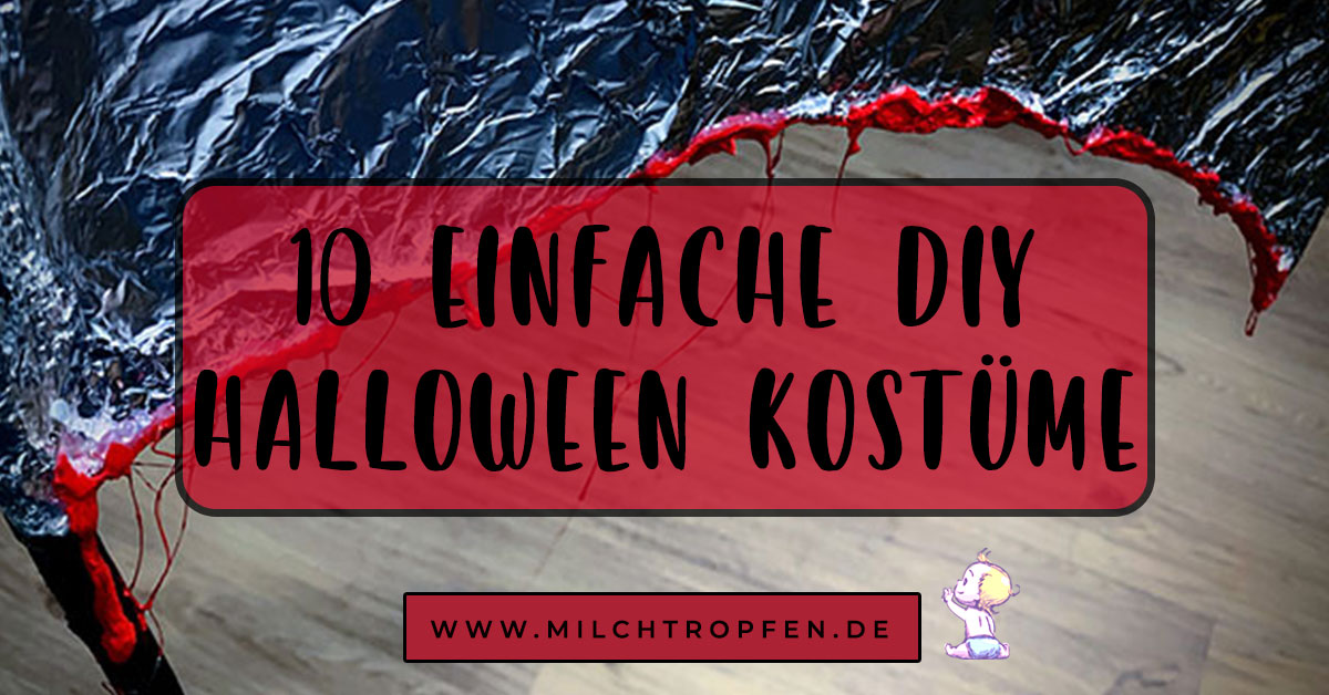 10 einfache DIY Halloween Kostüm Ideen für Kinder